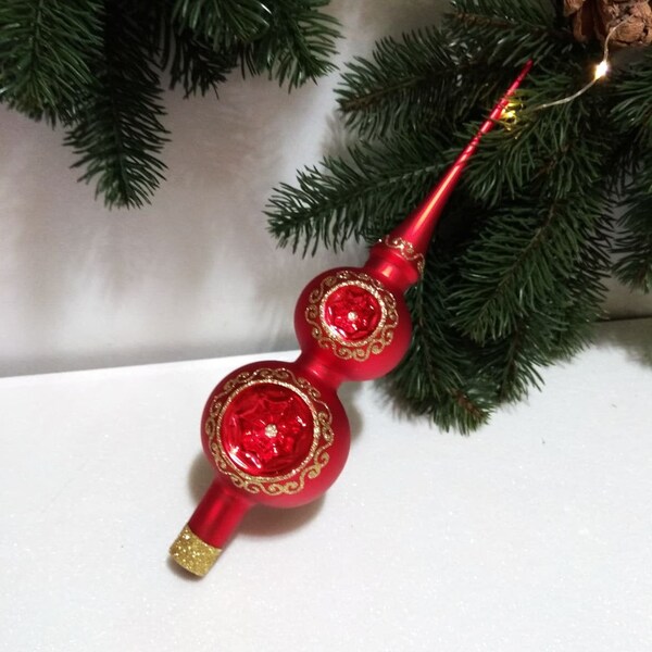 Vintage Tree Topper - Etsy