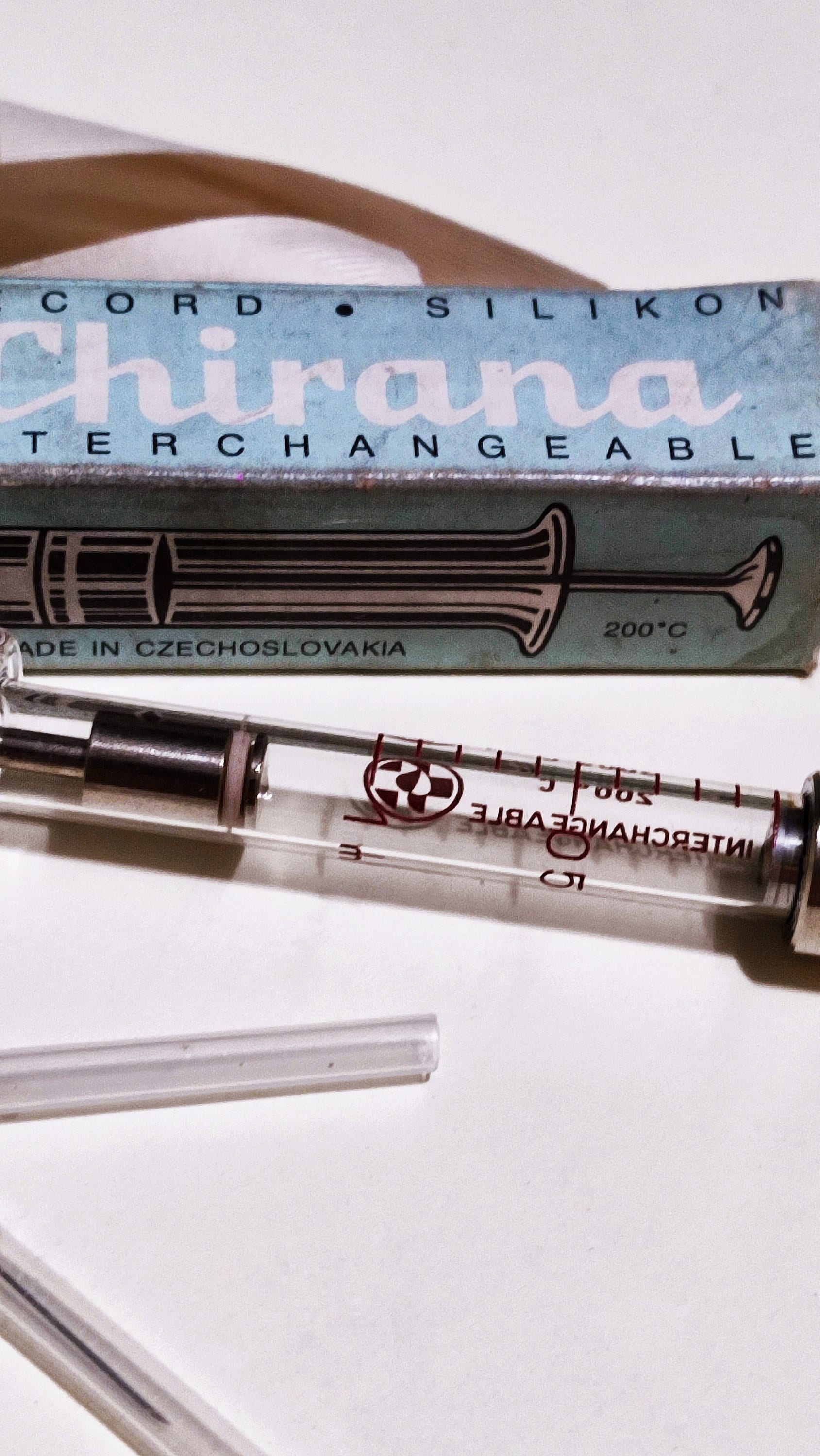 Medical Glass Syringe, Vintage Medical Tools, Medical Instrument ...