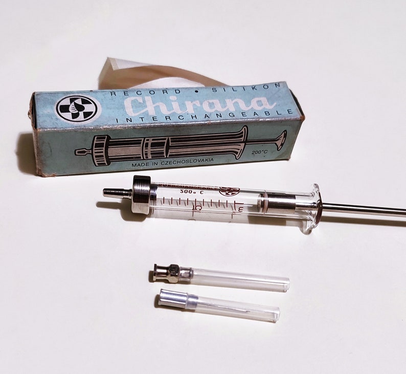 Medical Glass Syringe, Vintage Medical Tools, Medical Instrument ...
