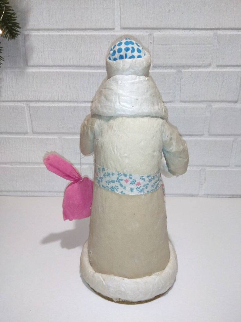 Vintage Soviet Santa Claus Est.1984, Old Christmas Russian Ded Moroz ...