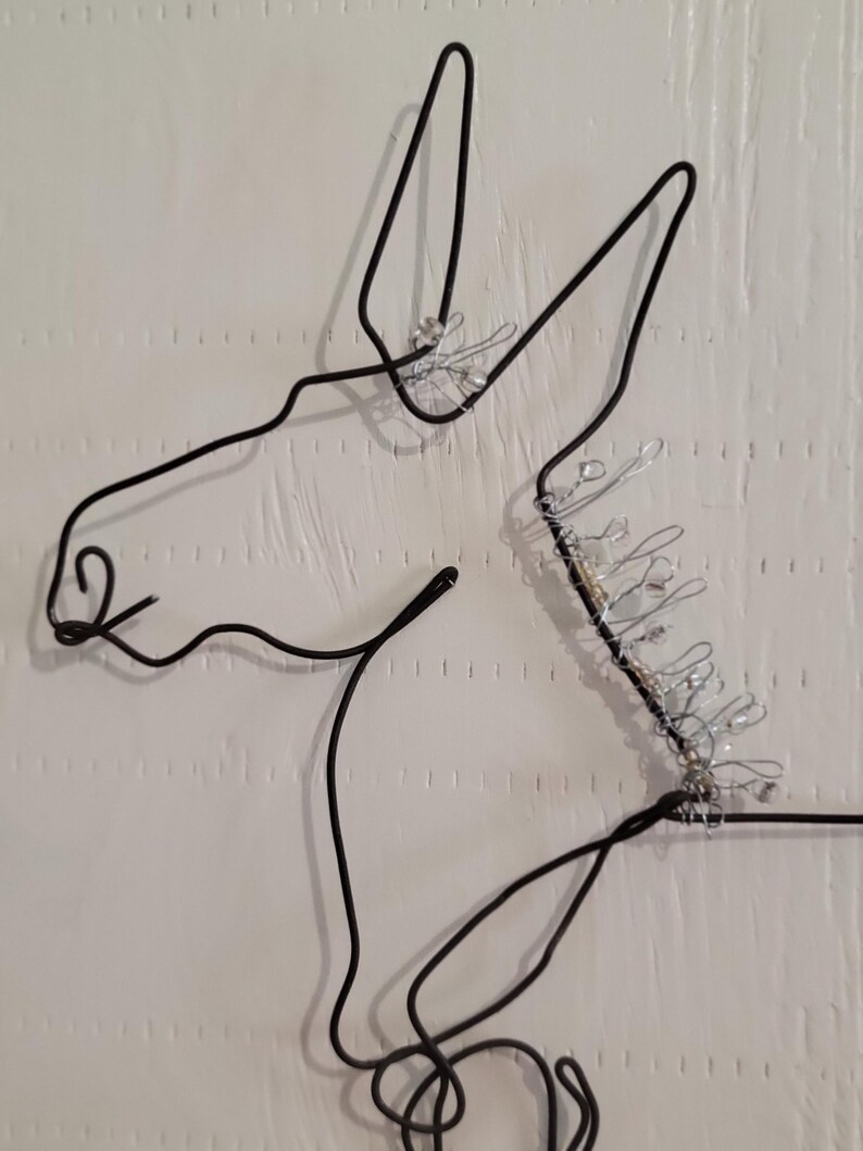 Donkey Wire Sculpture - Etsy