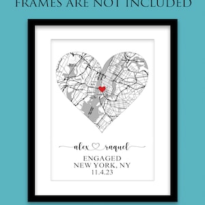 Engagement Gifts for Couple Unique Personalized Printable Engagement ...