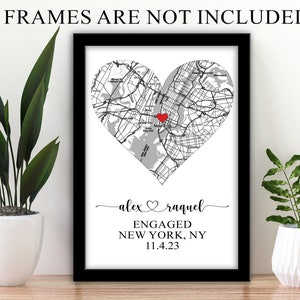 Engagement Gifts for Couple Unique Personalized Printable Engagement ...
