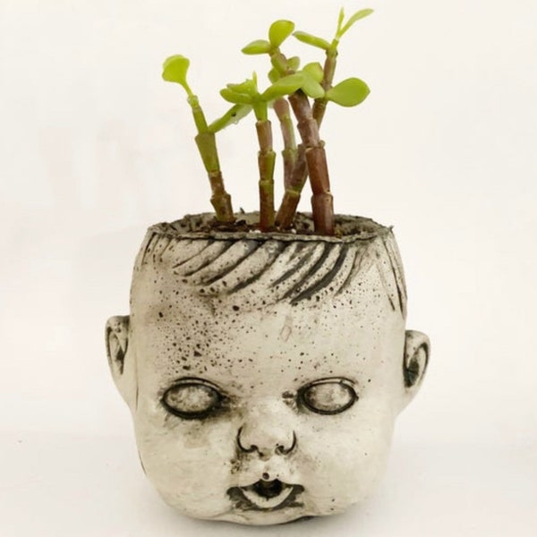 Head Planter - Etsy