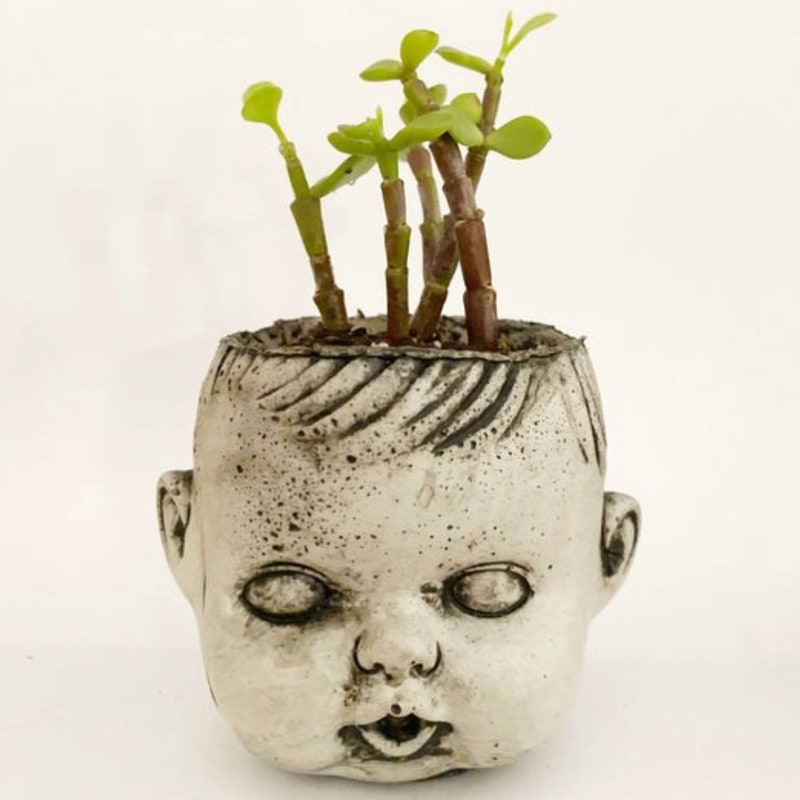 Head Planter - Etsy
