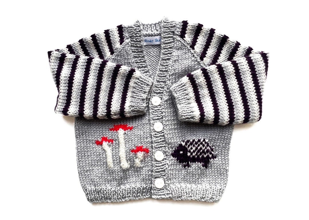 Baby Hand Knit, Baby Gift, Baby Shower, Baby Cardigan Hand Knit ...