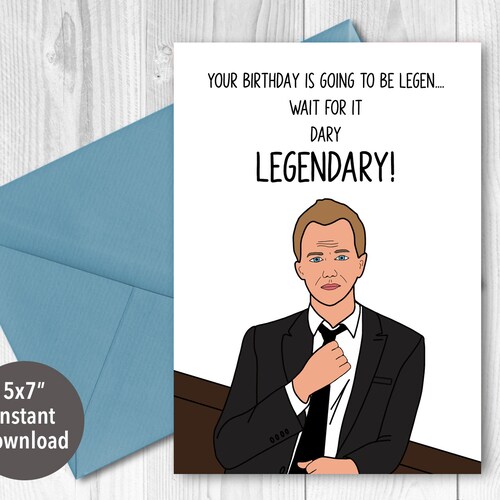 HIMYM Cupcake Toppers How I Met Your Mother Himym Birthday - Etsy