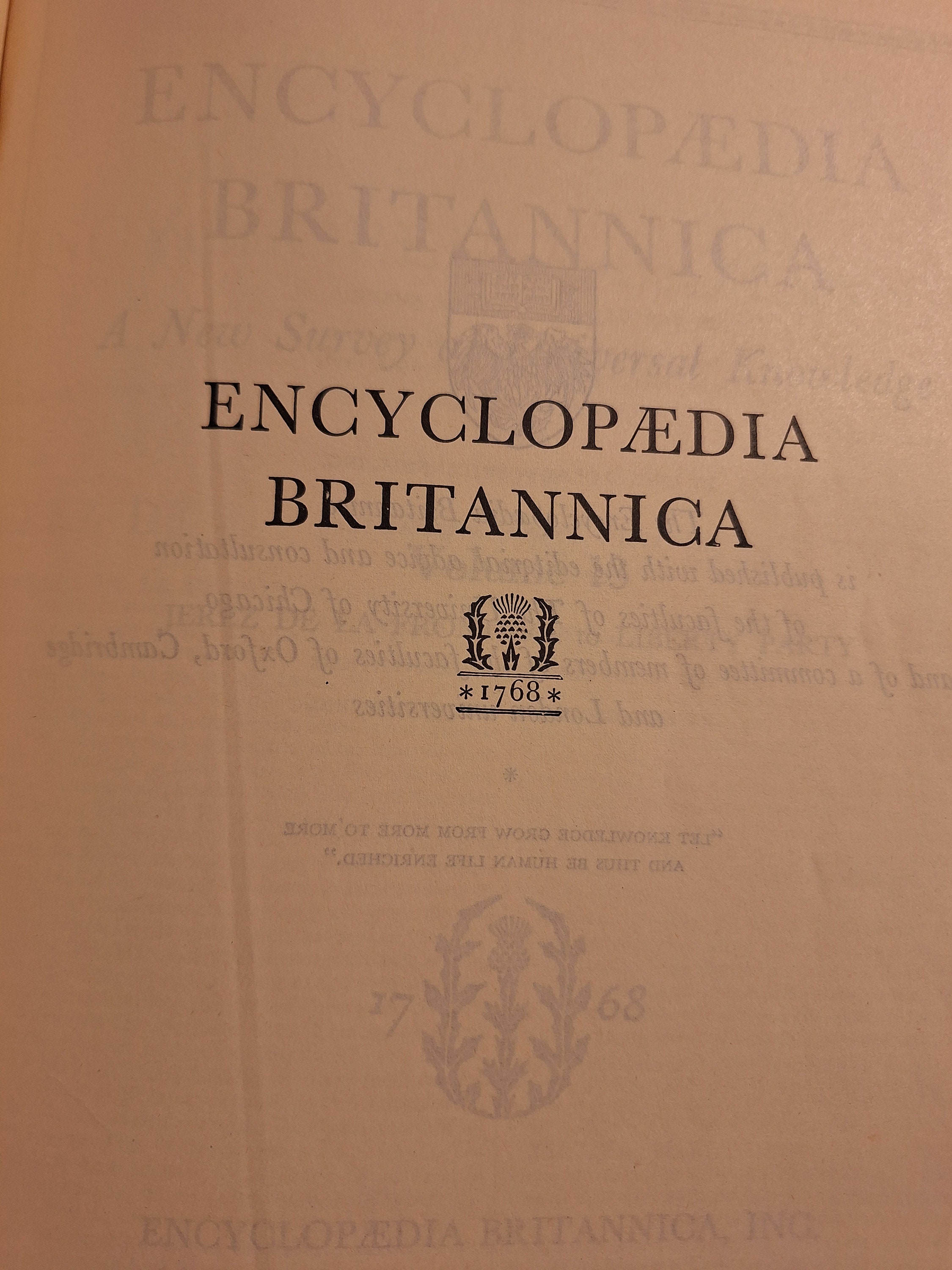 Encyclopedia Britannica 24-volume Complete Set of the Printed in 1953 ...