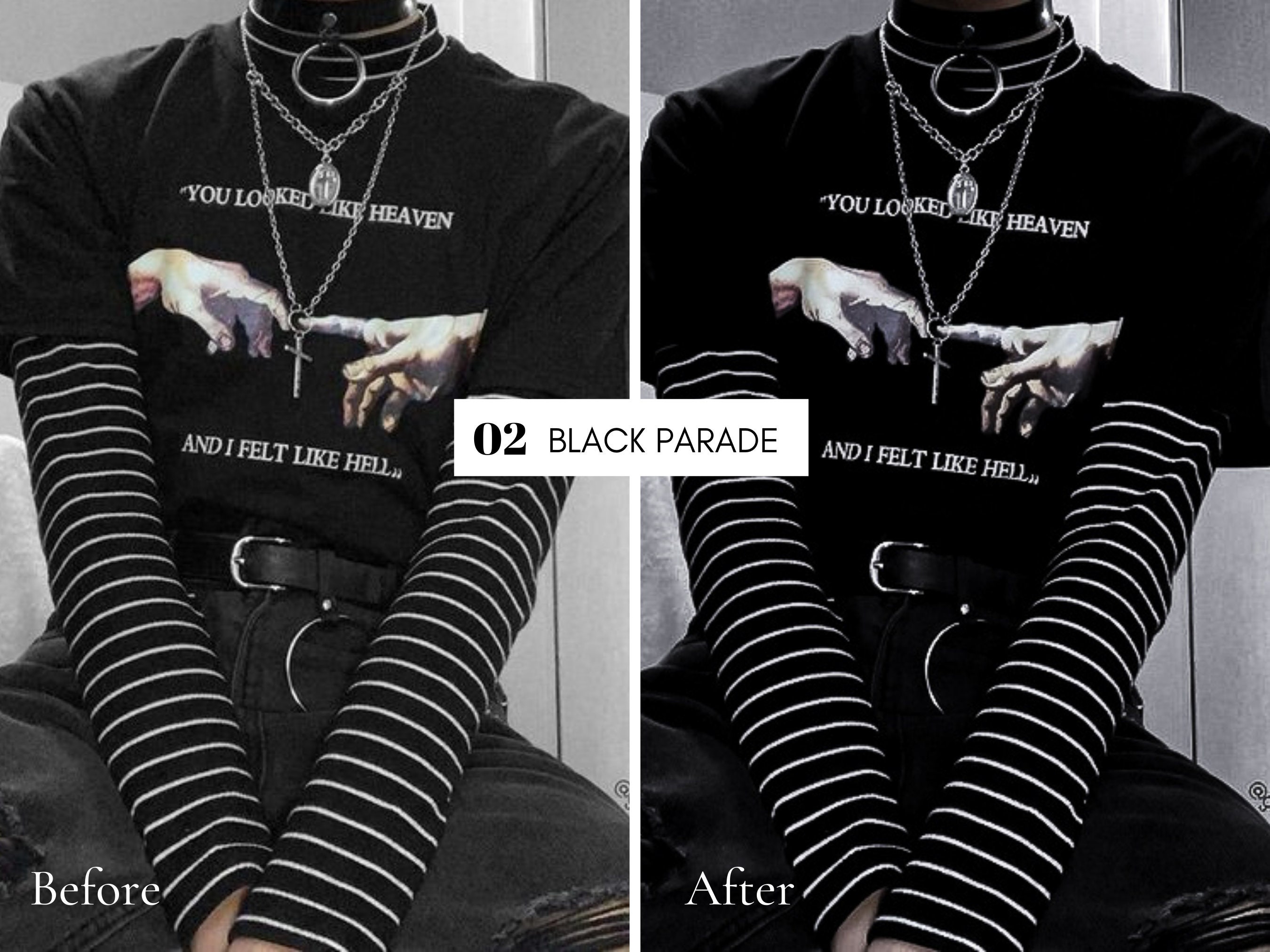 5 Emo LIGHTROOM Presets Mobile Desktop - Scene Kid - Mall Goth - Goth ... 5 Emo LIGHTROOM Presets Mobile Desktop - Scene Kid - Mall Goth - Goth ...
