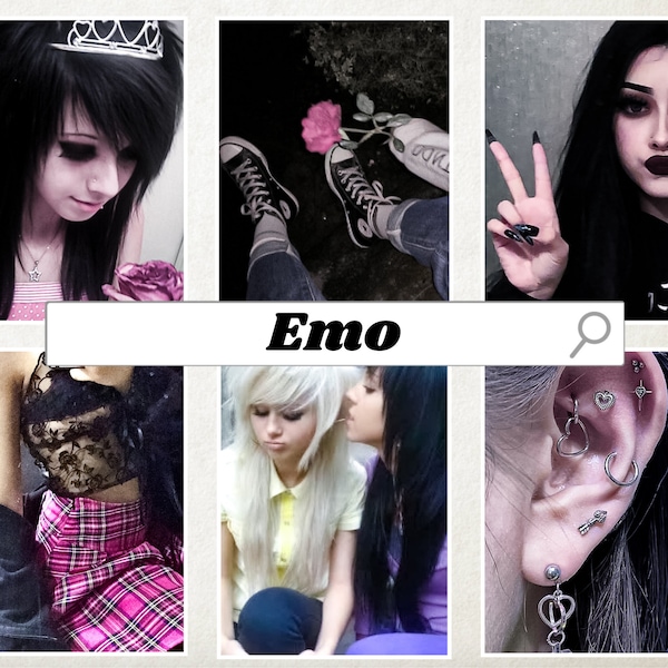 Scene Emo - Etsy