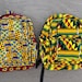 Large Batik Backpack - Etsy UK