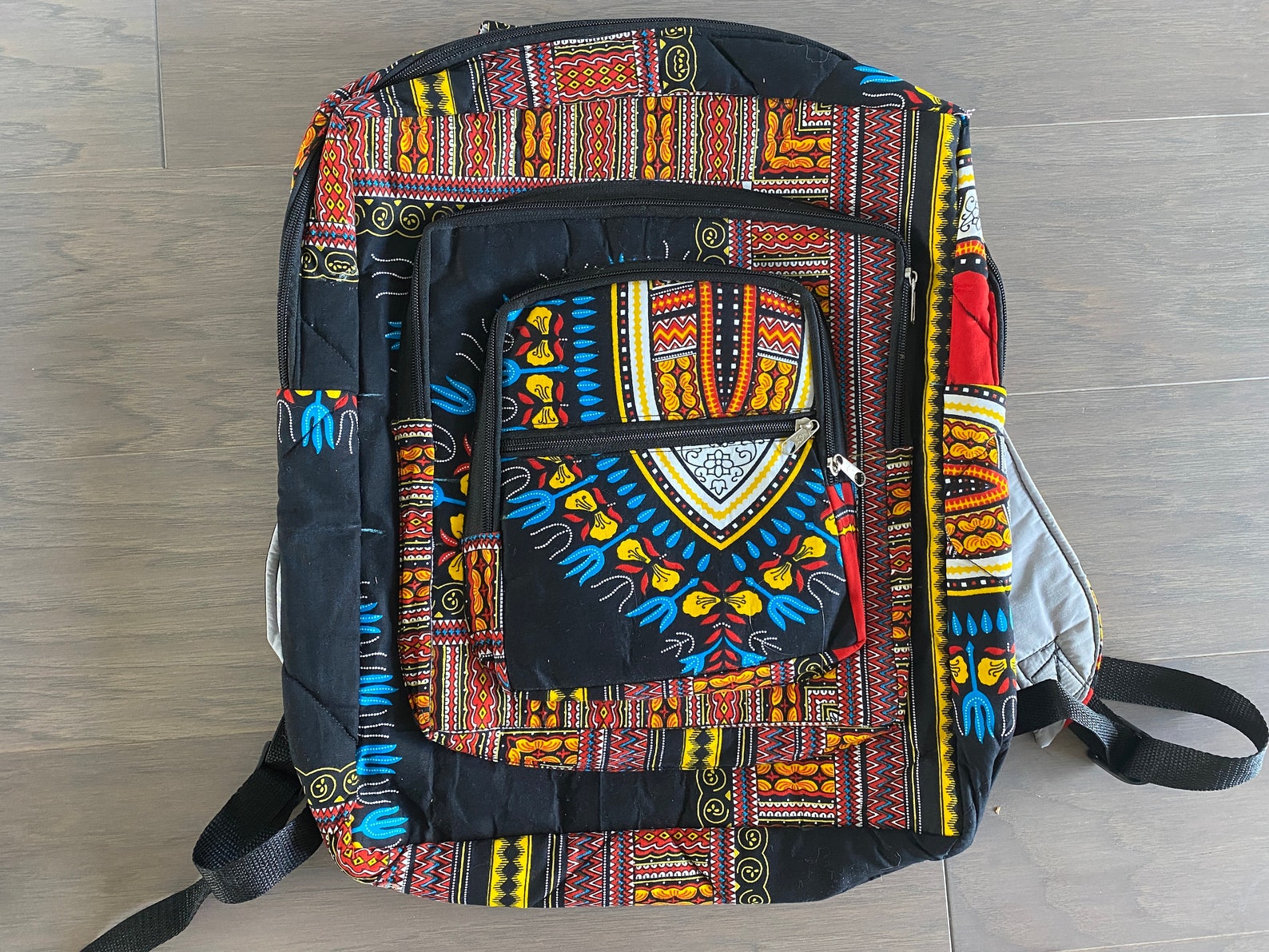 Large Batik Backpack - Etsy UK