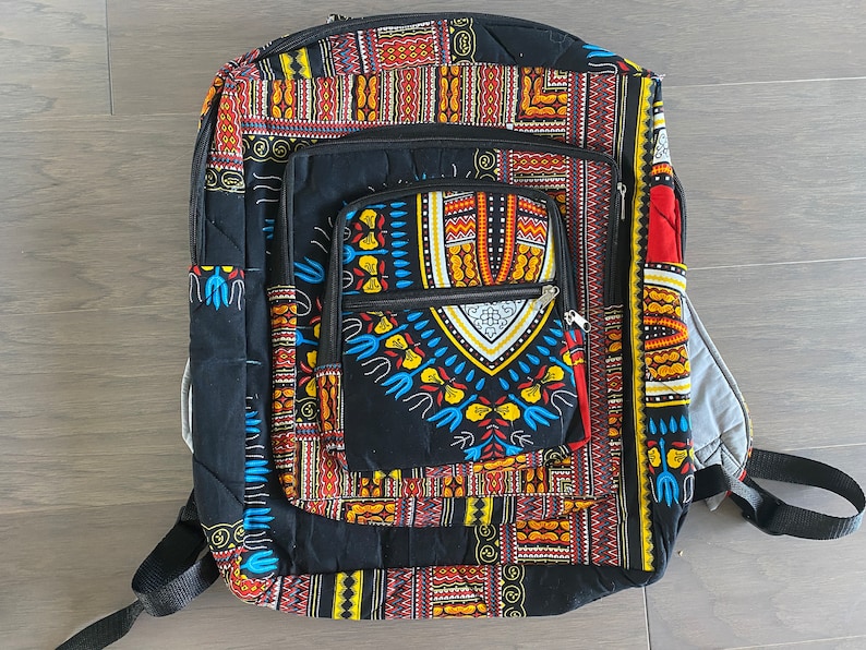 Large Batik Backpack - Etsy UK