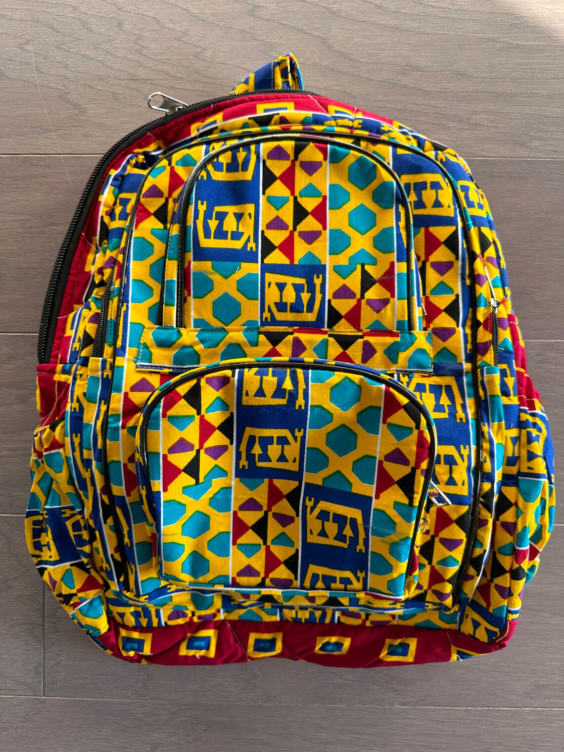 Large Batik Backpack - Etsy UK