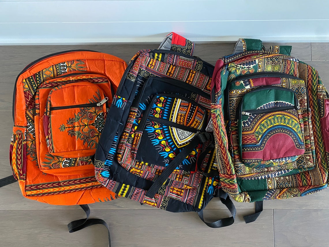 Large Batik Backpack - Etsy UK