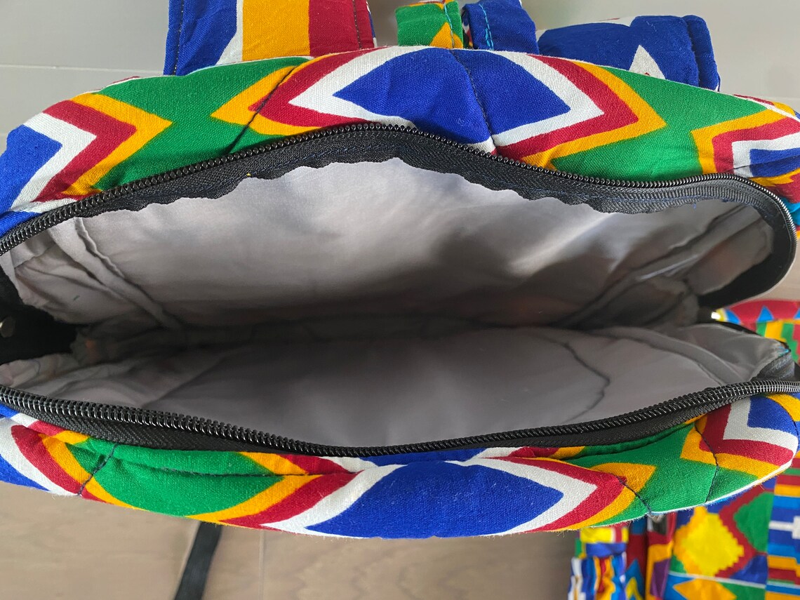 Small Ghanaian Fabric Backpack - Etsy