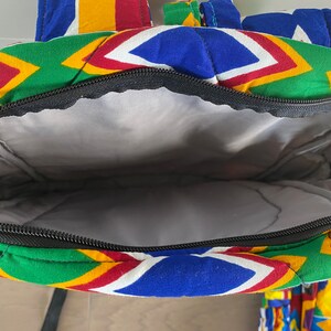 Small Ghanaian Fabric Backpack - Etsy