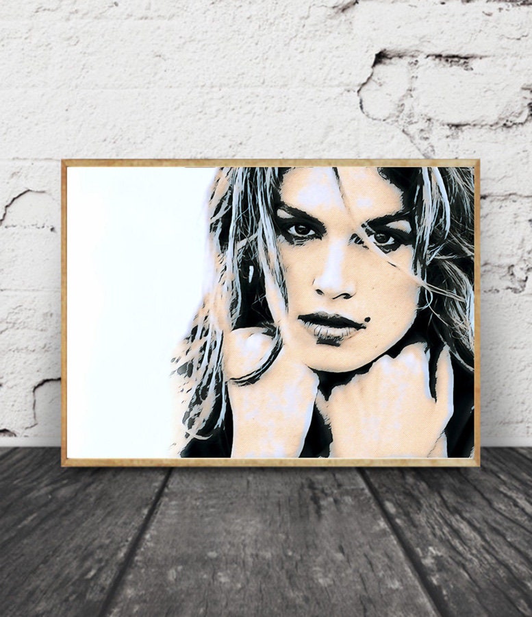 5 Portraits Inspired By Cindy Crawford Supermodel Model Fashion