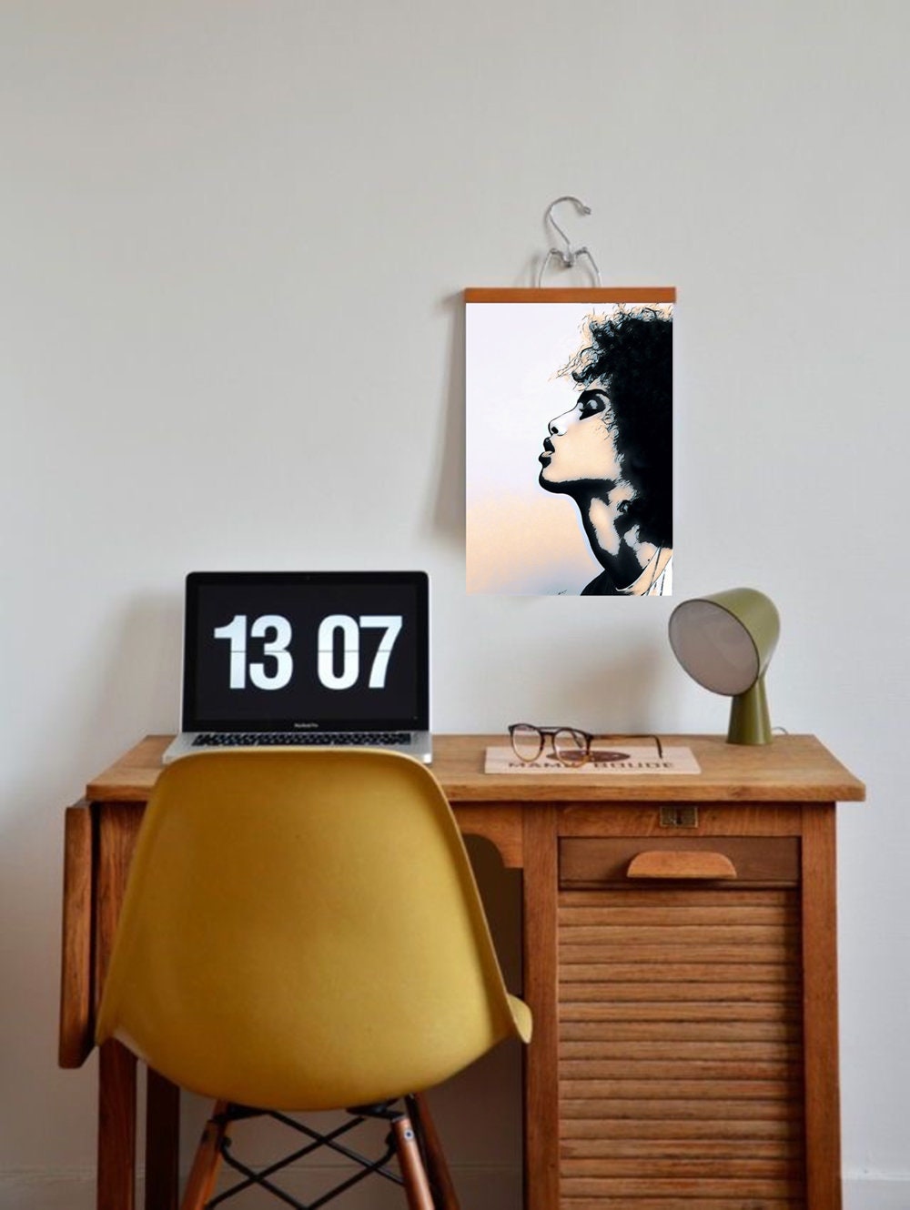 Modern Art Portrait, Female Portrait, Modern Wall Art, Portrait Art ...