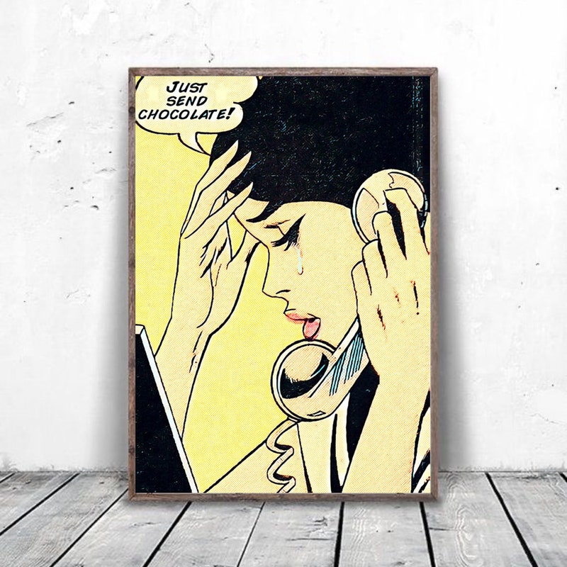 Pop Art Poster - Etsy