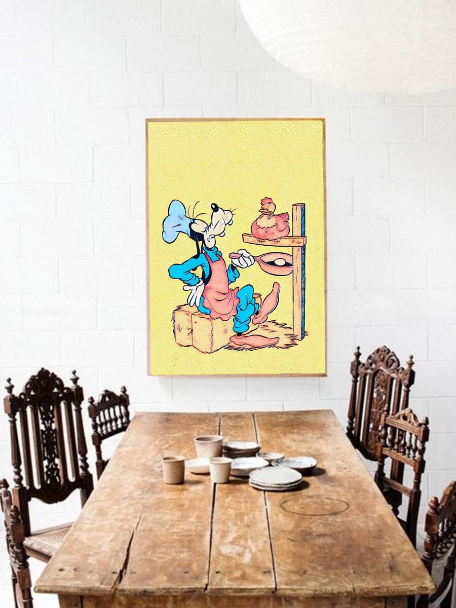 Cartoon Canvas Art, Goofy Art Print, Cartoon Poster, Goofy Canvas Art ...