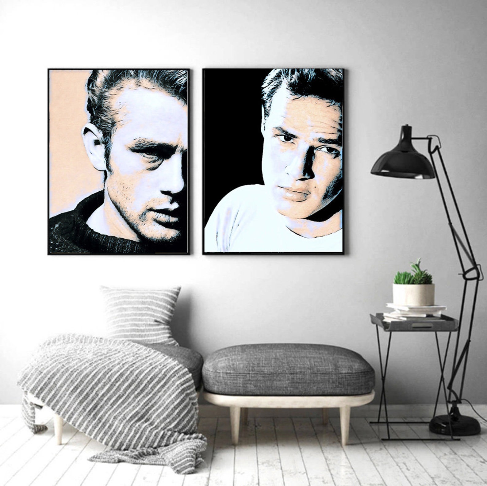 James Dean Art Print, Movie Wall Decor, James Dean Poster, Modern Wall ...