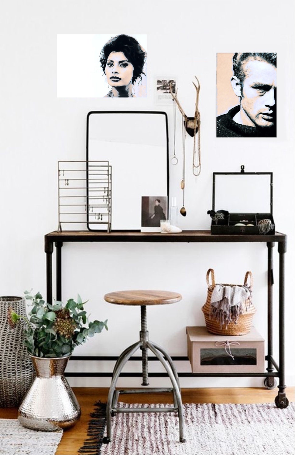 Sophia Loren Art Print, Movie Art Poster, Sophia Loren Poster, Modern ...