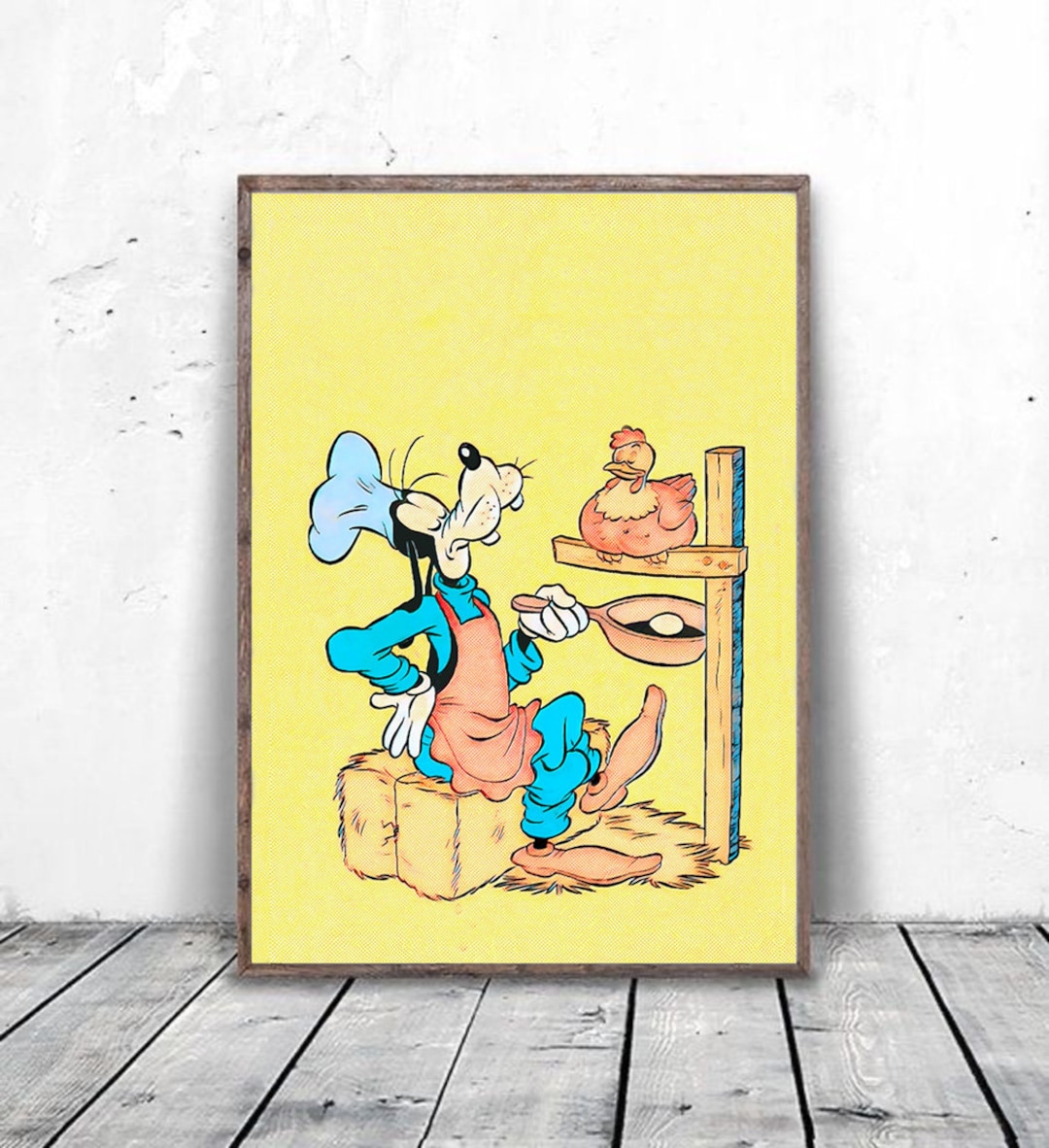Cartoon Canvas Art, Goofy Art Print, Cartoon Poster, Goofy Canvas Art ...