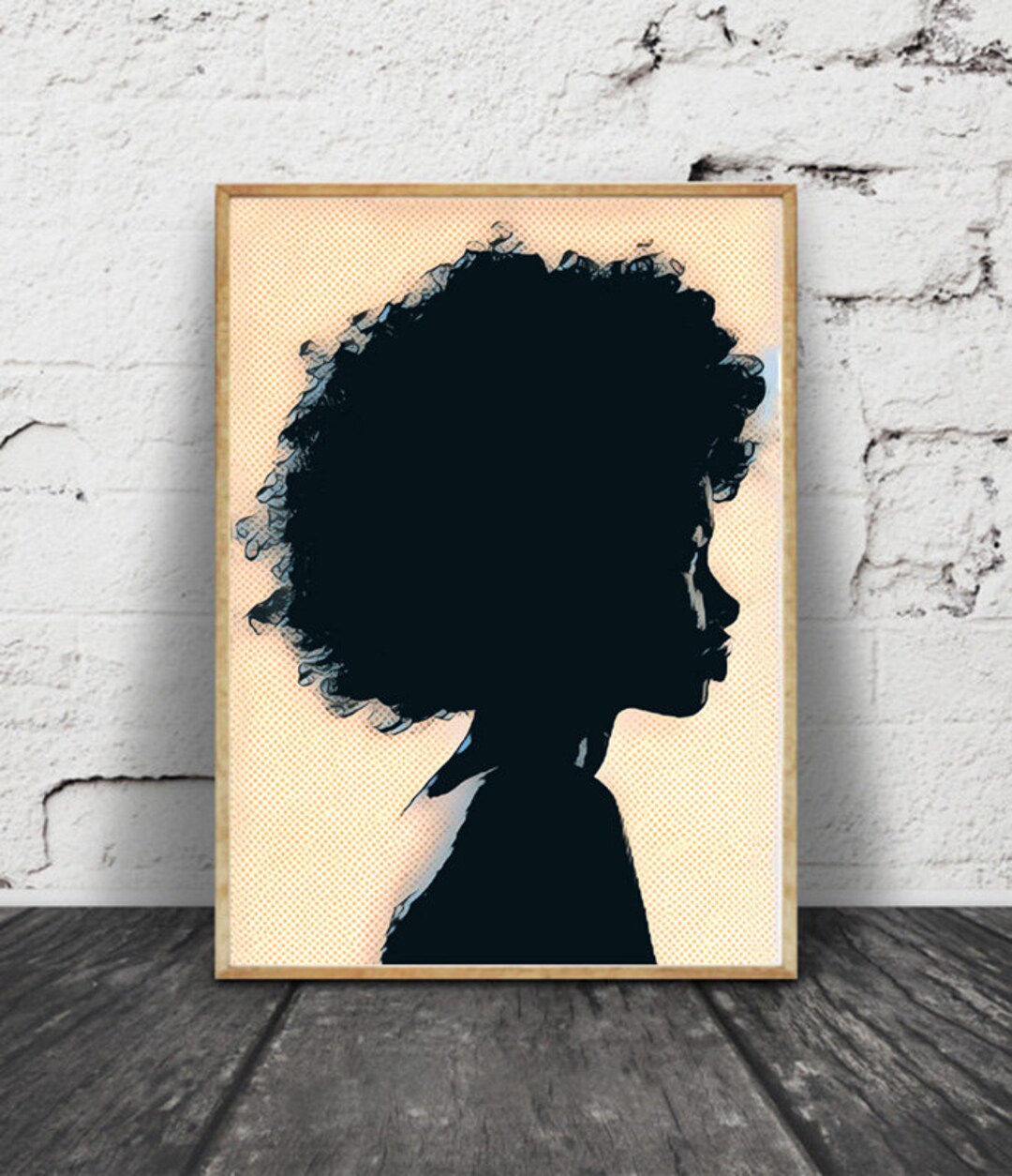 Portrait Art Print, Modern Wall Decor, Female Portrait, Print From the ...