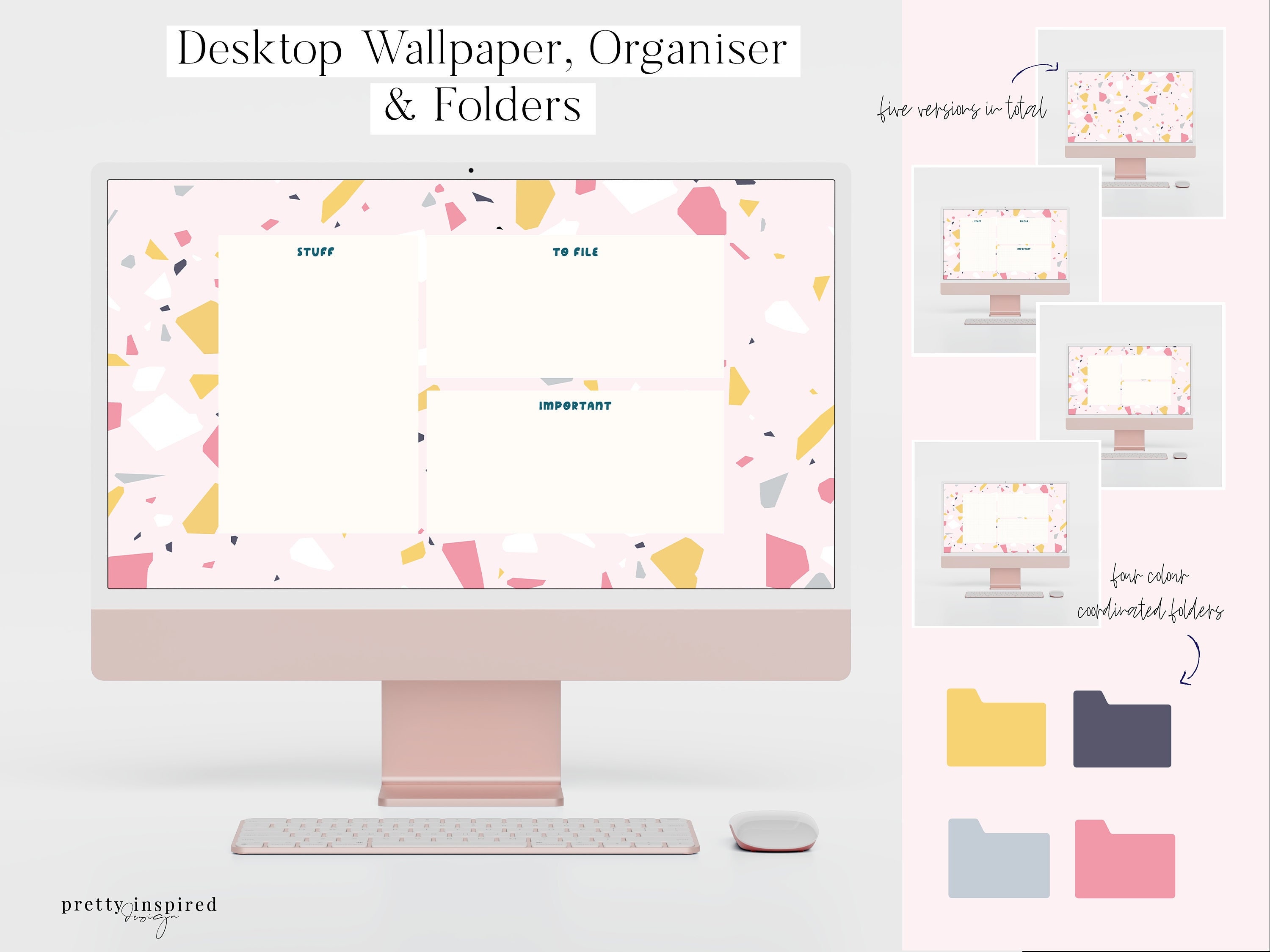 Pretty Desktop Background Organizer