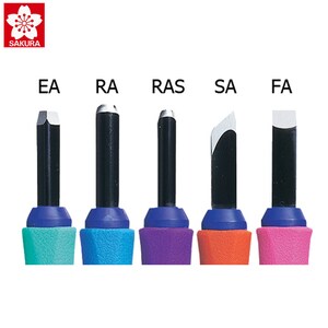 Original Sakura 5 Piece Art Carving Tool Set | Arts Wood Carve Tools ...