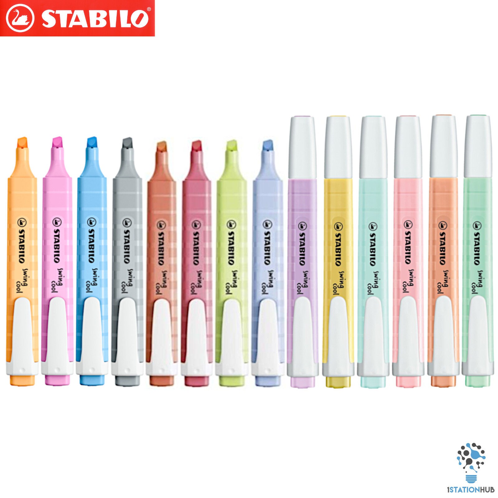 Stabilo Schwan Swing Cool Fluorescent Pastel Colour - Etsy