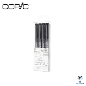 Copic Multiliner | 4 Pieces Pen Set Color Ink | Design Sketch Drawing ...