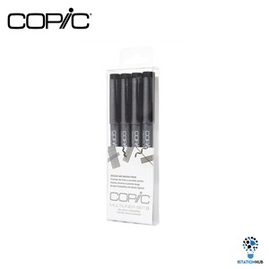Copic Multiliner | 4 Pieces Pen Set Color Ink | Design Sketch Drawing ...
