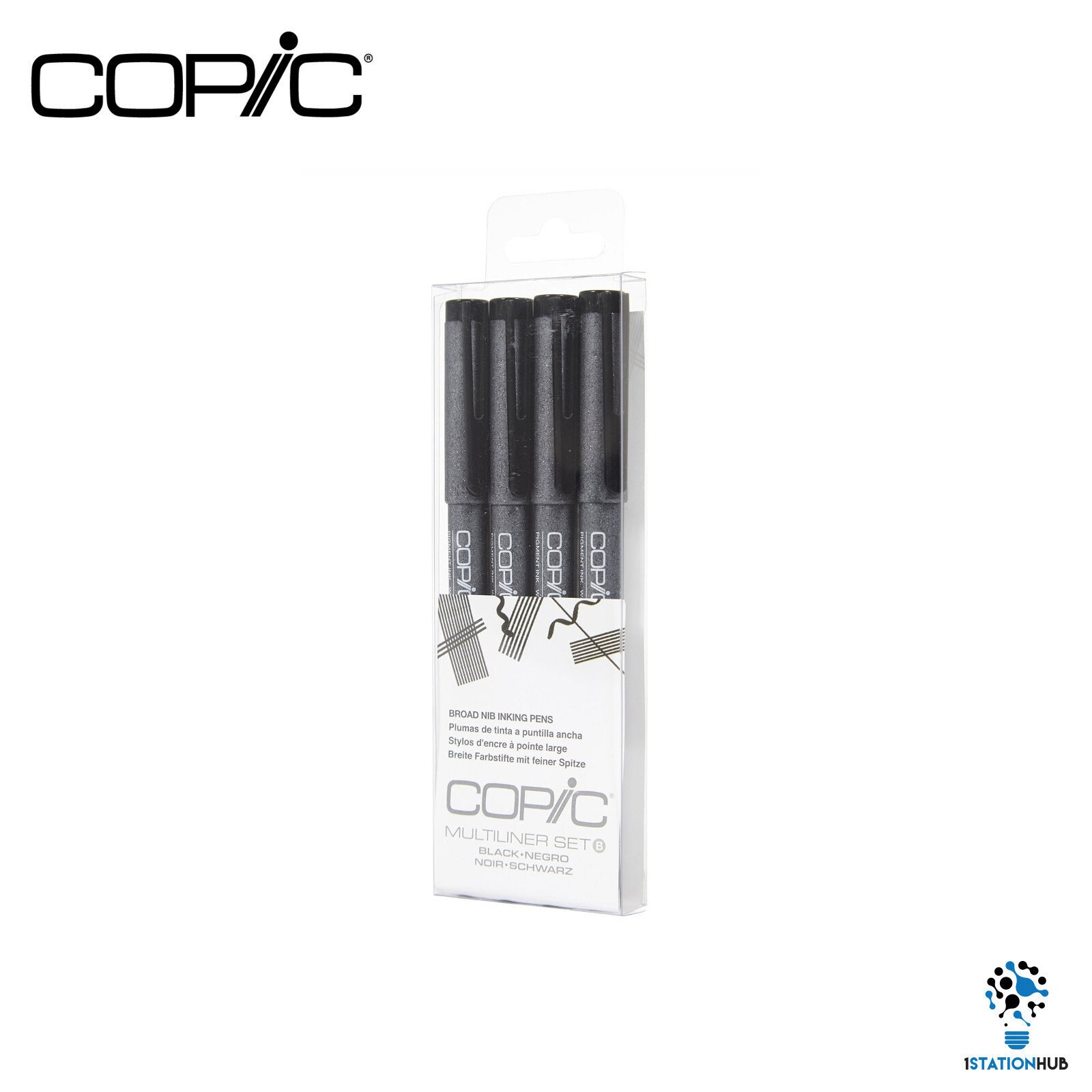 Copic Multiliner 4 Pieces Pen Set Color Ink Design Sketch - Etsy