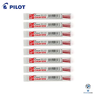Pilot COLOR ENO 0.7mm Mechanical Pencil Coloured Leads Refill PLCR-7 ...