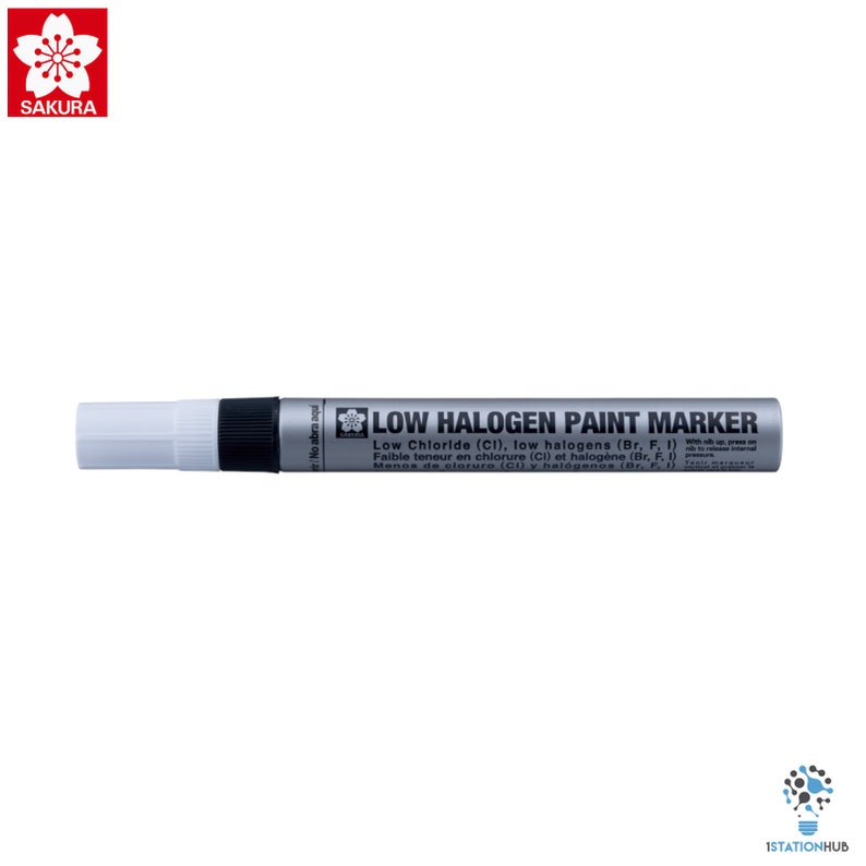 Sakura Low Halogen Paint Marker 2.0mm Yellow Red Black - Etsy