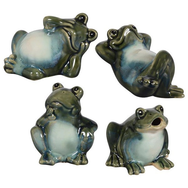 Porcelain Frog - Etsy