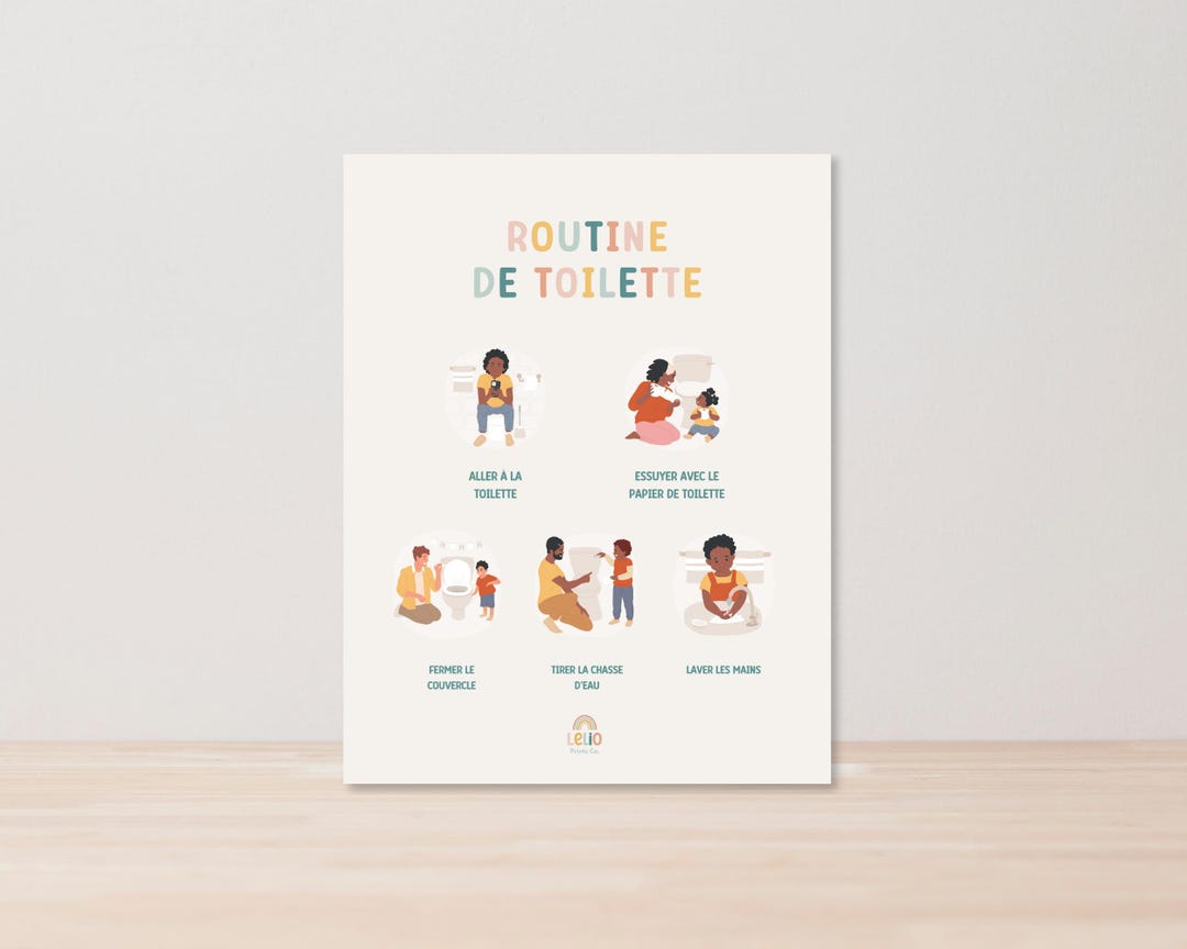 FRENCH Potty Training Checklist Printable | Kids | Toddler Toilet ...
