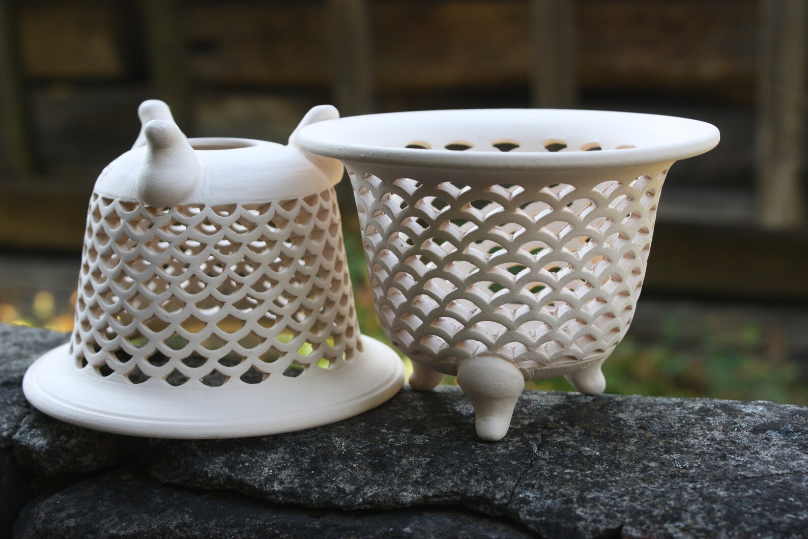 Furan Orchid Pot Fu Ran Pot Neofinetia Pot Fukiran Furan Pot - Etsy