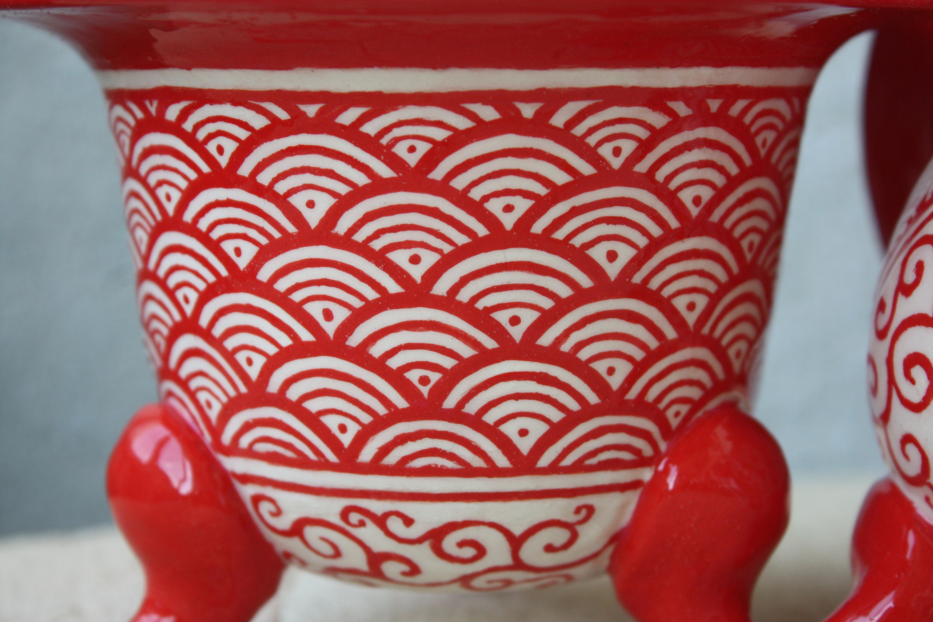 OOAK Furan orchid pot Fu ran pot Neofinetia pot Fukiran Furan | Etsy