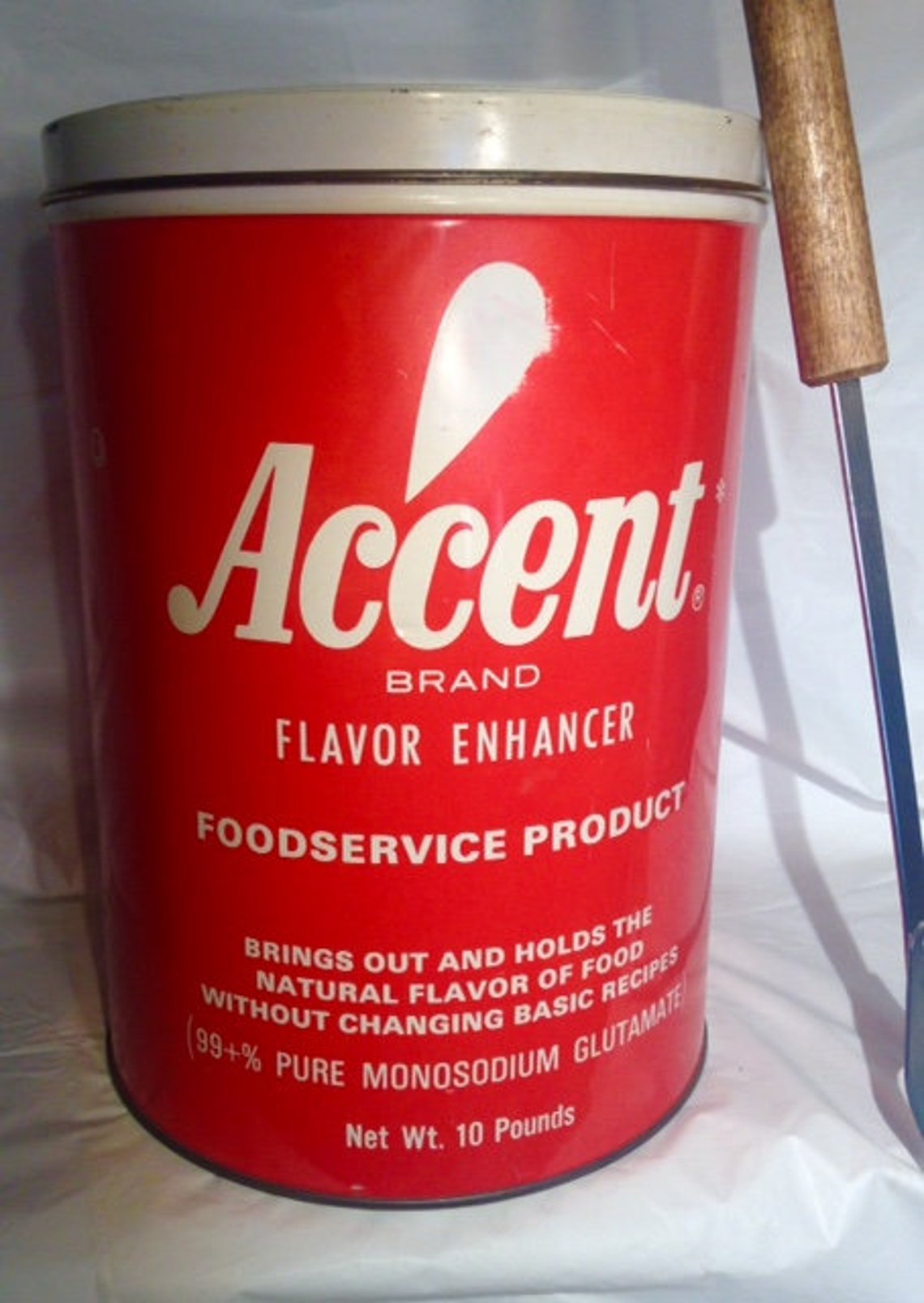1963 Accent Food Enhancer/the BIG Economy Size/meat - Etsy