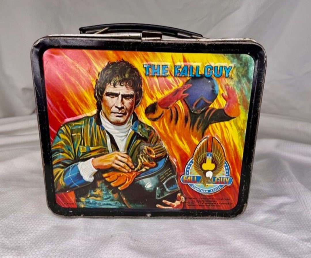 1981 the Fall Guy Lunchbox With Lee Majors/bounty Hunters - Etsy
