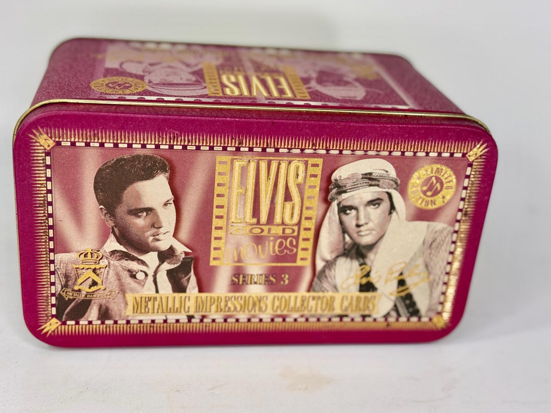 1995 Elvis Metallic Impressions Box and Cards/series 3/20 Card Set - Etsy