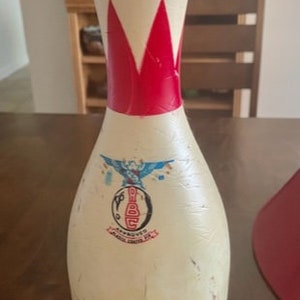 1950s Brunswick ABC Mixer Bowling Pin Table Lamp/works /with Shade - Etsy