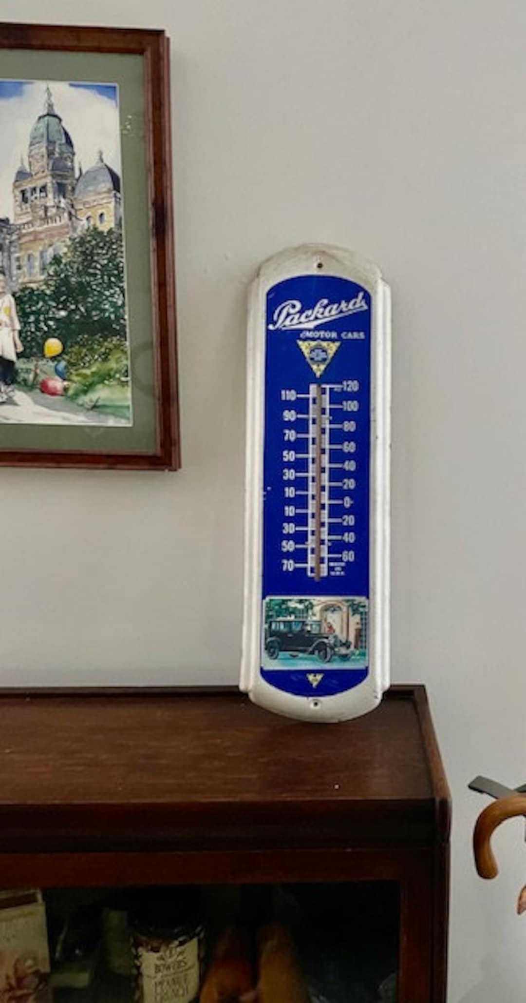 1950s Packard Motor Car Thermometer/27 Inch Barn Thermometer - Etsy