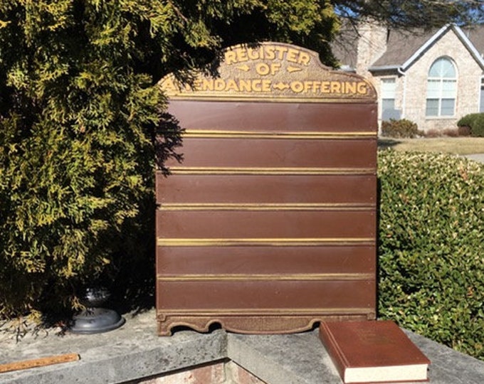 Church Attendance Register and Offering Sign Board/metal Sign - Etsy