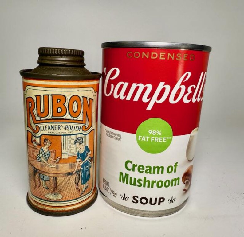1920s Rubon Cleaner and Furniture Polish Tin/ 4 Oz - Etsy