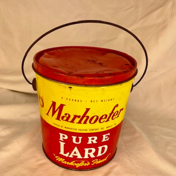 Lard Tin - Etsy