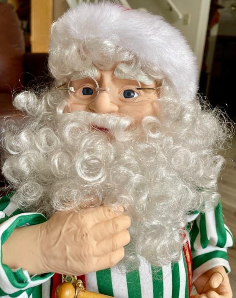 1994 Telco Santa and Mrs. Claus/christmas Chef/telco Animated ...
